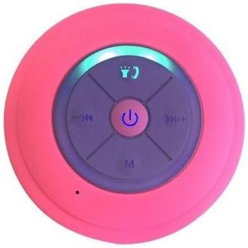 Mini Caixa De Som Bluetooth A Prova D'Agua Rosa - Duda Store - Caixa de ...