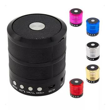 Mini Caixinha Som 887 Bluetooth Portátil Usb Mp3 P2 Sd Rádio Fm ...