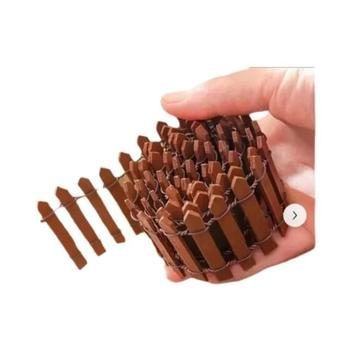 Mini Cerca De Piquete De Madeira, Decoração De Bonsai De Jardim, Conto ...