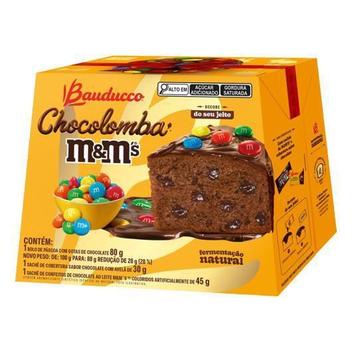 Mini Chocolomba Pascal Mms E Gotas Chocolate Bauducco 80G - Colomba ...