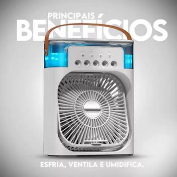 Mini Climatizador D Ar Com Reservatório Para Água E Gelo - WCAN - Climatizador de Ar - Magazine ...