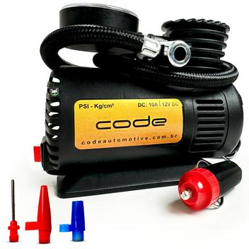 Mini Compressor Ar Automotivo Portátil Multiuso 12v Techone + 3 Bicos ...