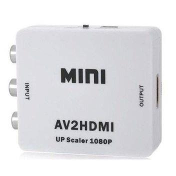 Mini Conversor Adaptador Av2hdmi Av Para Hdmi Rca Full Hd - Aev Imports ...