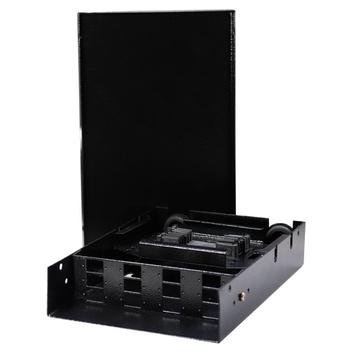 Mini Distribuidor Interno Óptico Mini DIO em Aço 12FO Com Painel Para ...