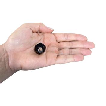 MINI DODECAEDRO OBSIDIANA - (1 a 2,5)cm - GOMES CRYSTALS - Objetos de ...