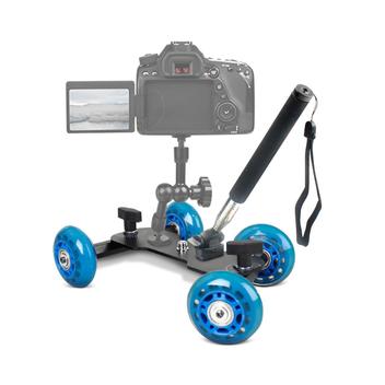 Mini Dolly Skater Slider Com Bastão Câmeras E Filmadoras - Worldview ...