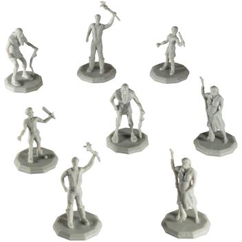Mini Fantasy Figures Monster Townsfolk Peasant, 8 peças, RPG DND ...