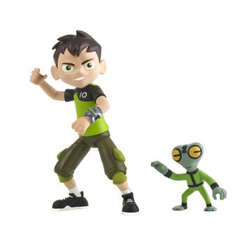 Mini Figura Articulada Ben 10 Ben Tennyson E Massa Cinzenta Sunny ...