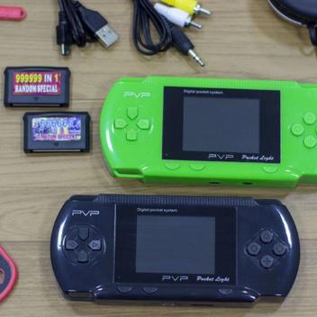 Mini Game PVP-3000 Portátil 64 Bits Retrô 900 mil Jogos na Memória + 2 ...