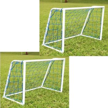 Mini Gol Para Futebol Com Rede (Par) 100x70cm Rythmoon - Trave para Gol ...