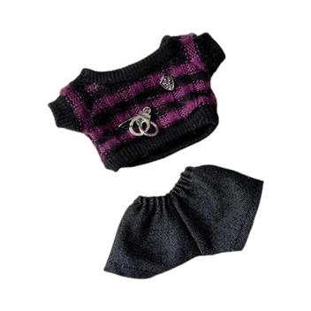 Mini Guarda-roupa De 17cm Para Bonecas, Conjunto De Moda, Adereços De ...