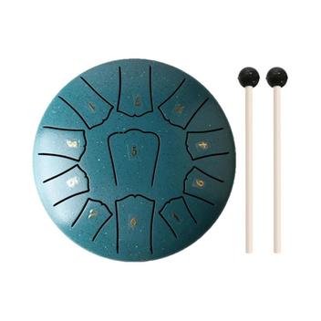 Mini Handpan Drum 6/3 Polegadas Tambor De Língua De Aço Para Meditação ...