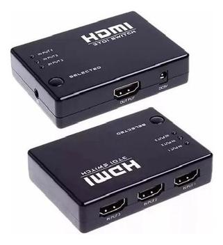Mini Hub Dispositivo Hdmi Switch Splitter Seletor 3 Portas - Knup ...