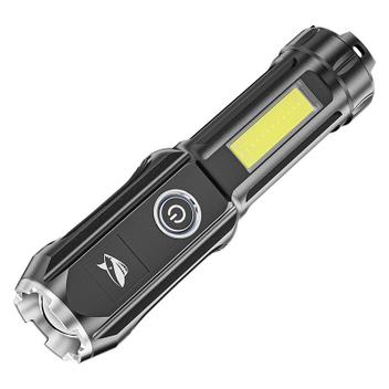 Mini Lanterna Super Potente Led T6 Recarreg vel USB c/ Zoom - J-one ...