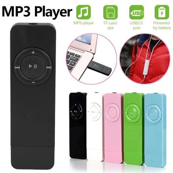 Mini Leitor de Música MP3 Portátil USB Recarregável para Estudantes com ...