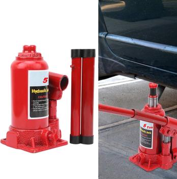 Mini Macaco Hidraulico Garrafa 5 Toneladas - jack - Macaco Hidráulico ...