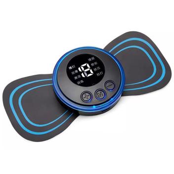Mini Massageador Elétrico Profissional Fisioterapia EMS Recarregável ...