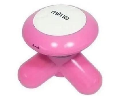 Mini Massageador Portátil A Pilha Ou USB Com 3 Pontos Relaxante ...