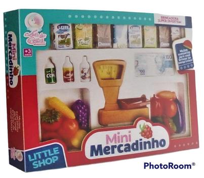 Mini Mercado Infantil Quitanda Frutas E Legumes Orgânicos - Lua de ...