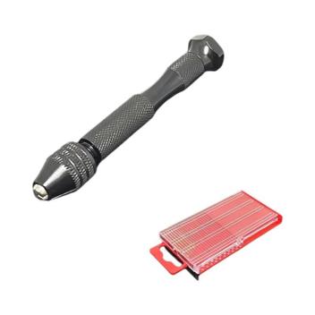 Mini Micro Broca Manual de Alumínio (0,3-3,4mm) - Mandril Sem Chave ...