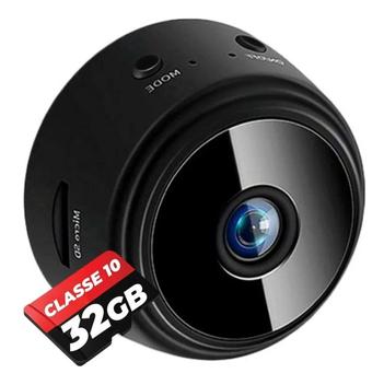 Mini micro câmera de segurança espiã wifi 1080p hd monitoramento ...