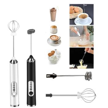 Mini Mixer Misturador Pro 2 Em 1 Eletrico Espuma Leite Cor - AL - Mini ...
