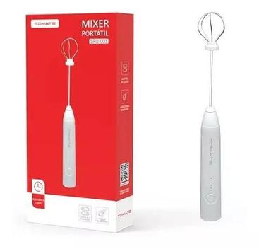Mini Mixer Portátil Recarregável 3 Velocidades Desmontável - Tomate ...