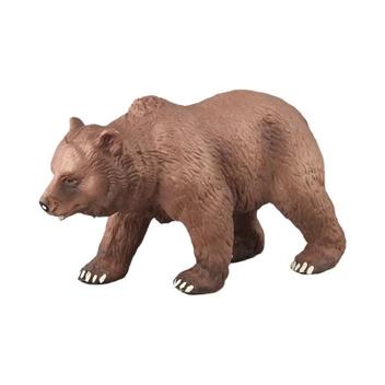 Mini Modelo Realista De Urso Marrom, Simulação De Figuras De Ação De ...