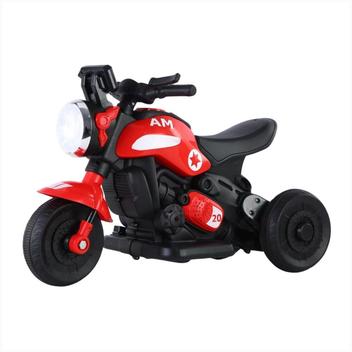 Mini Moro Elétrica Criança Vermelha Motorizada Marcha Ré - Bangtoys ...