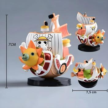 Mini Navio One Piece Super Fofo - Figura Luffy - Presente Infantil ...