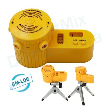 Mini Nível A Laser Multifuncional Giratório 360 Lv-06 Nm - B-max ...