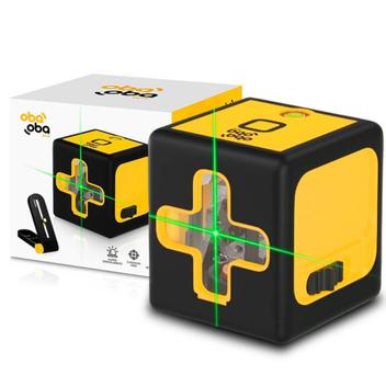 Mini Nível Laser 20m 2 Linhas Auto Nivelamento Bip Sonoro Autonivelante ...