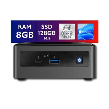 Mini PC Intel i3 10110U 8GB SSD 128GB UHD Intel 600 Win11 SL Certo PC ...