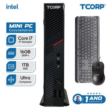 Mini PC TCORP, Intel Core i7, 16GB, 1TB - Mini PC - Magazine Luiza