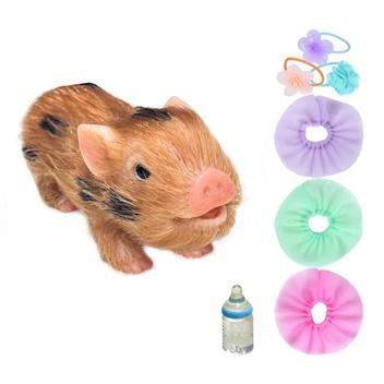 Mini Pig Doll OtardDolls Lifelike Full Silicone de 13 cm com acc ...