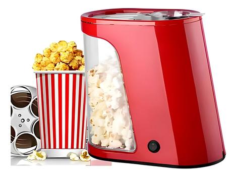 Mini Pipoqueira Elétrica Ar Quente Pipoca fit Sem Óleo Rápida 110v ...