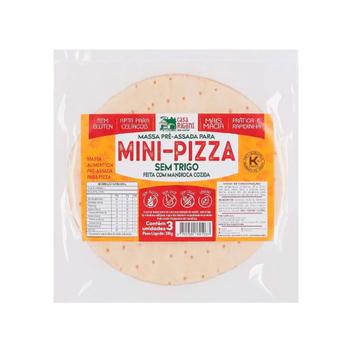 Mini Pizza Sem Glúten Vegano Casa Rigani 210g - Pão - Magazine Luiza