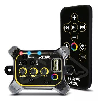 Mini Player Bluetooth Mp3 Usb Caixa Bob Trio Paredao Rca 12v - AJK ...