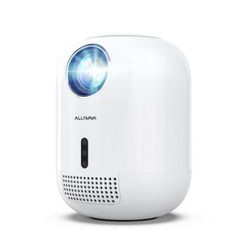 Mini Projetor Portátil ALLIWAVA PR350 - 4K, 1080P e 300 Lumens ...