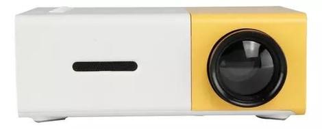 Mini Projetor Portátil Led Hd 600 Lumens Usb-hdmi-sd Amarelo 110-220v - woofs - Projetor ...