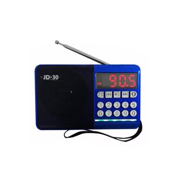 Mini Rádio Digital Bluetooth Fm Usb Micro Sd Altomex Jd-30 - Altomex-Jd30 - Rádio Portátil ...
