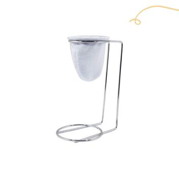 Mini Suporte Cromado Para Coador De Café Unitário Mariquinha ...