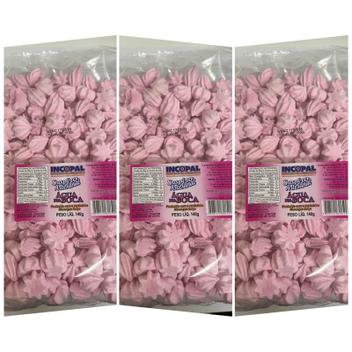 Mini Suspiros Caseiro aprox. 600 unid Rosa - Incopal - Suspiro ...