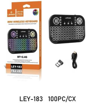 Mini Teclado Lehmox Ley-183 Wireless - Kit Teclado e Mouse - Magazine Luiza