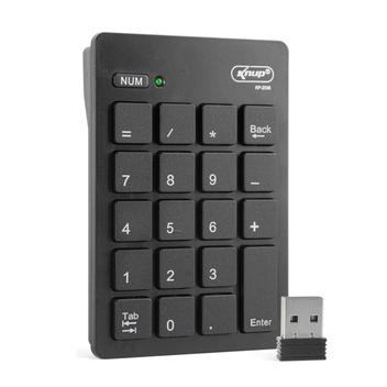 Mini Teclado Numérico Sem Fio Para Notebook Original - KNUP - Teclado ...