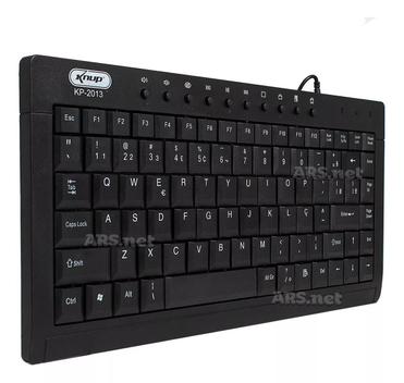 Mini Teclado Para Notebook Pc USB 2.0 Multimídia Abnt2 - Knup - Teclado ...