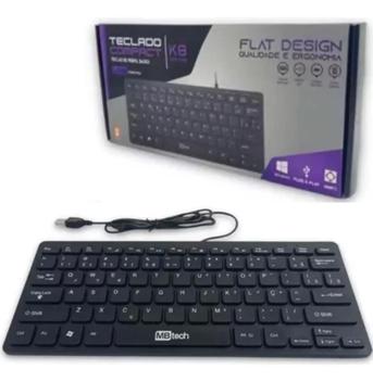 Mini Teclado Usb Computador Notebook Multimídia Windows Mackbook Só ...