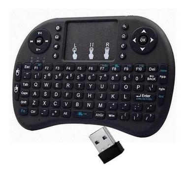 Mini Teclado Wireless Air Mouse Touch Smart Tv Iluminado - Keyboard ...