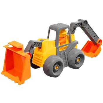 Mini Veículo Open Tracks Trator Retro Escavadeira Com Boneco - Cardoso - Caminhões, Motos e ...