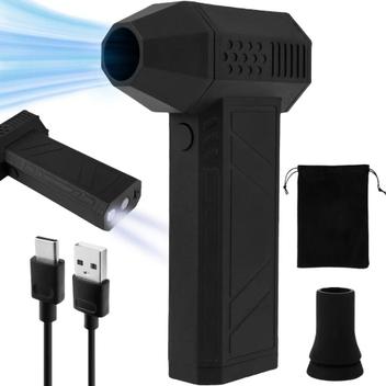 Mini Ventilador Portátil Turbo Super Jet USB Recarregavel - Keedi ...